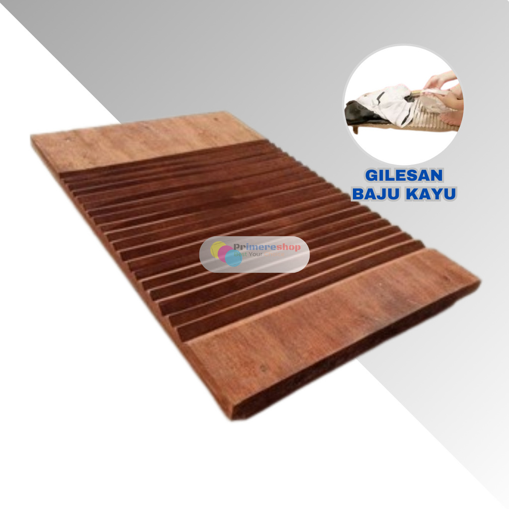 Jual Papan Penggilesan Kayu Gilesan Cucian Baju Murah | Shopee Indonesia