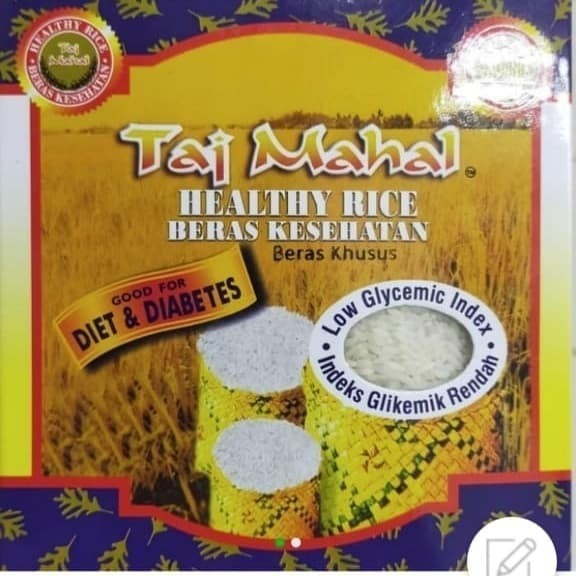 Jual Taj mahal rice beras diet & diabetic 1kg diabetes | Shopee Indonesia