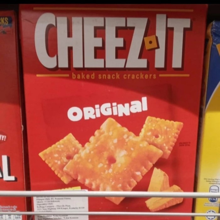 Jual cheez it snack biscuit baked original biskuit | Shopee Indonesia