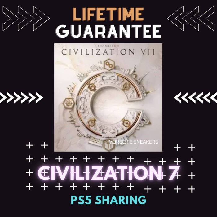 Jual Civilization 7, PlayStation 5 for PlayStation 5, PS5 Digital ...