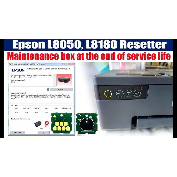 Jual EPSON L8050 Resetter and Adjustment Program | Shopee Indonesia