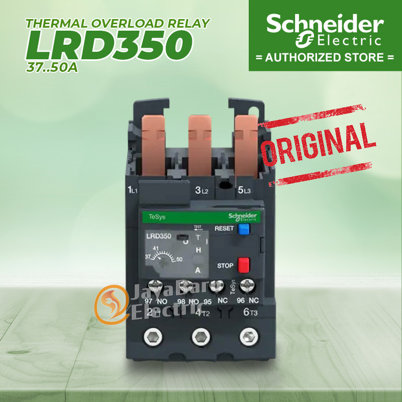 Jual SCHNEIDER Thermal Overload Relay LRD350 37-50A | Shopee Indonesia