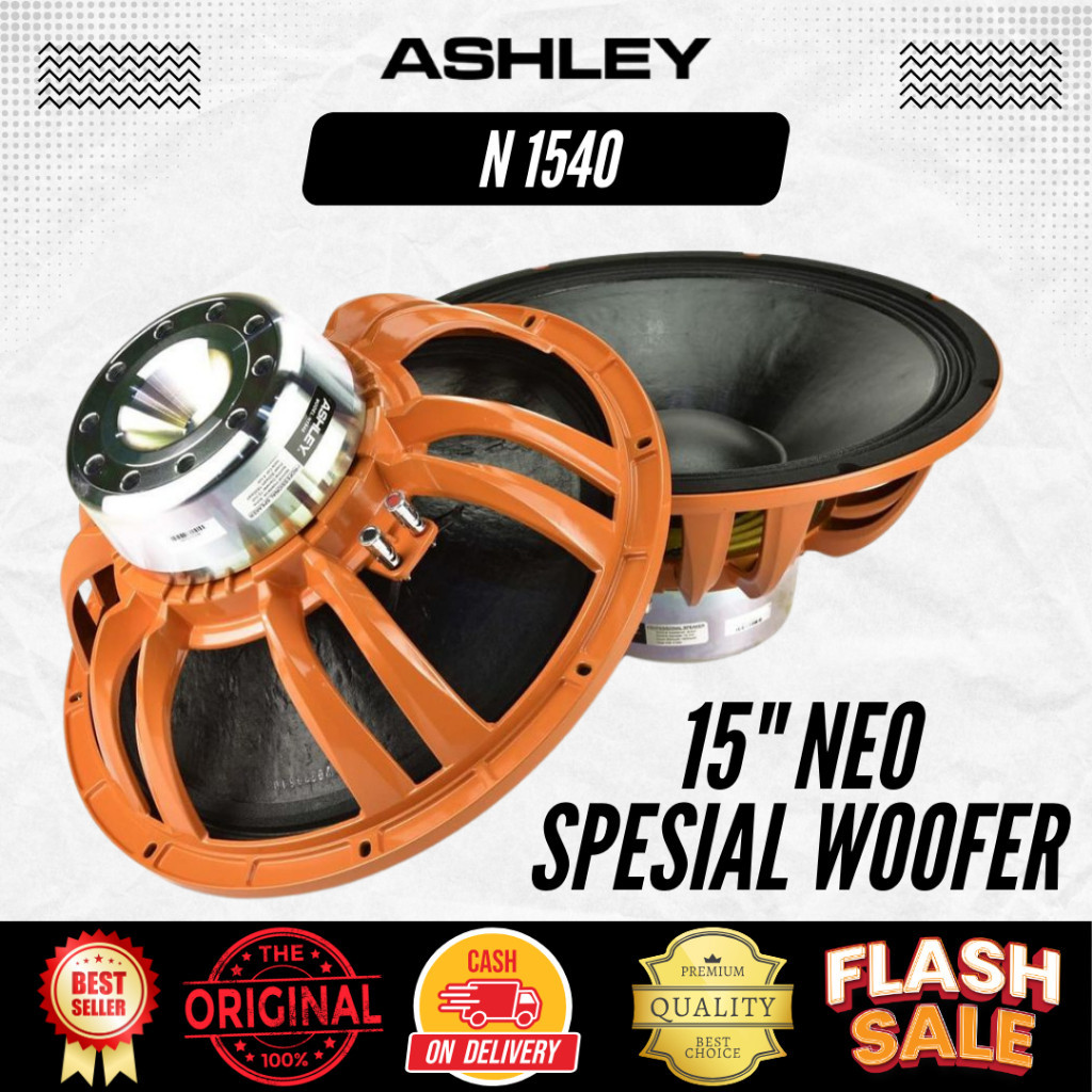 Jual Speaker 15 Inchi Ashley 1540 NEO Spesial Subwoofer | Shopee Indonesia