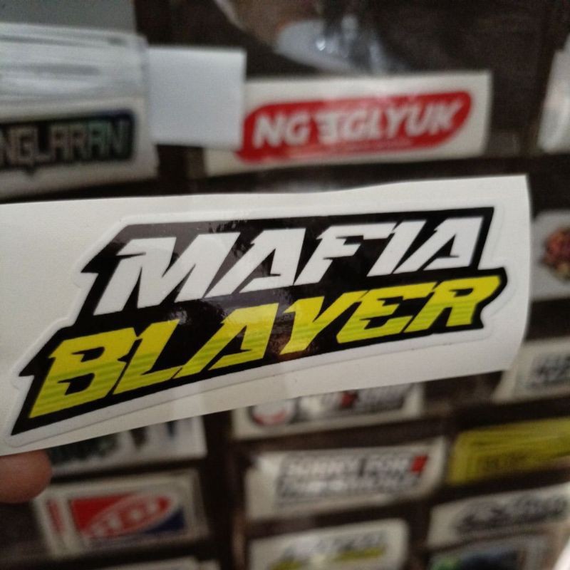 Jual STIKER MAFIA BLAYER STIKER PRINTING UNTUK MOTOR | Shopee Indonesia
