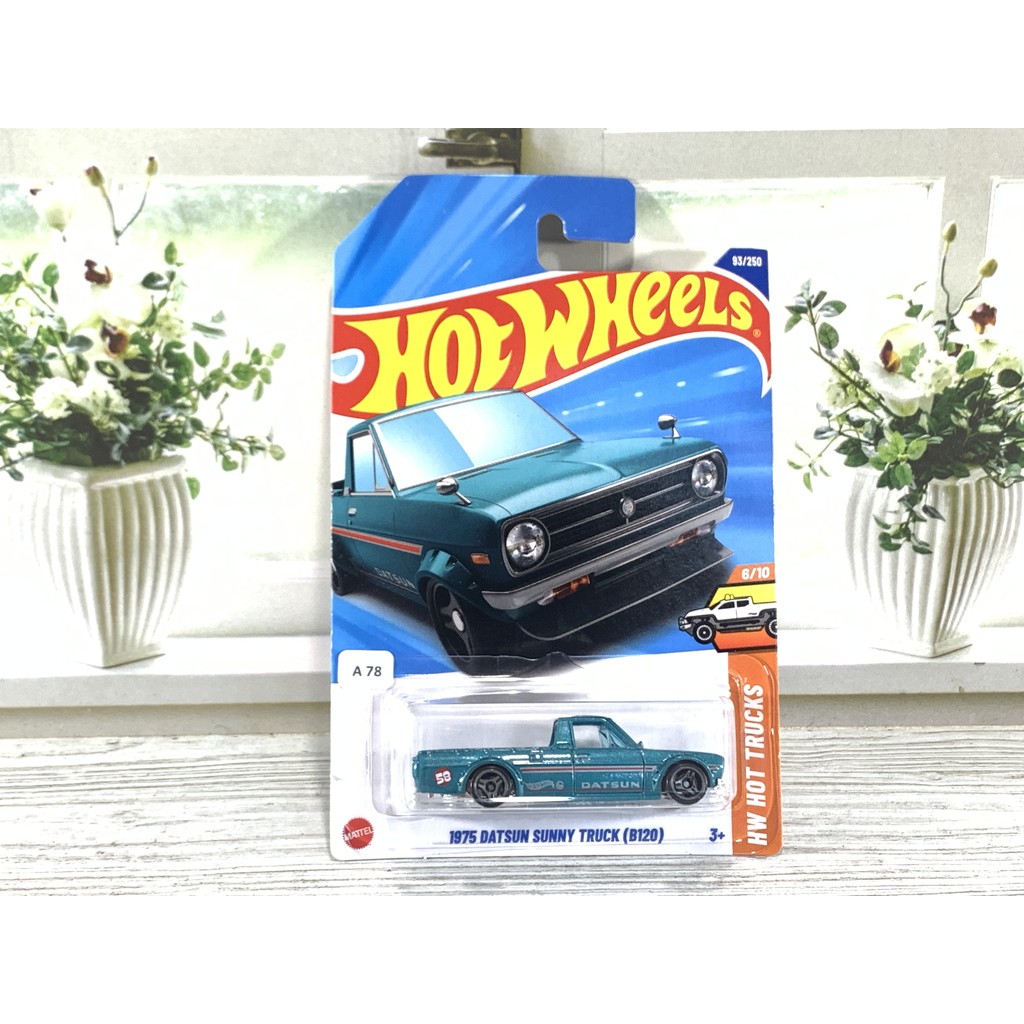Jual HOT WHEELS 1975 DATSUN SUNNY TRUCK B120 TOSCA DIECAST HOTWHEELS | Shopee Indonesia