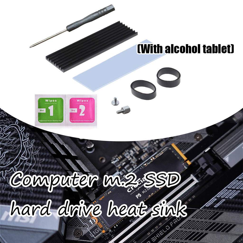 Jual Heatsink SSD M.2 Aluminium Cooler Pendingin PC Laptop PS5 M2 Sata ...