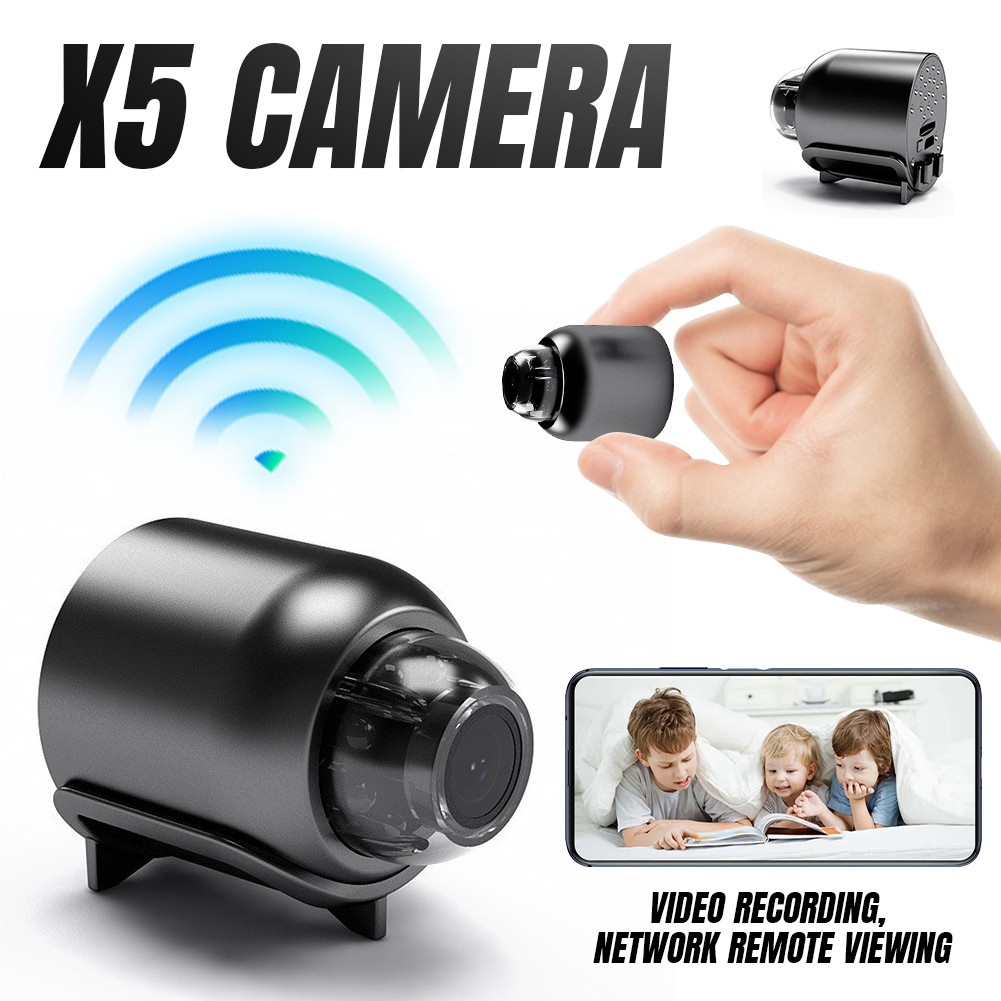 Jual X5 Super Mini Camera Kamera Pengintai WIFI Hidden Spy camera Full ...