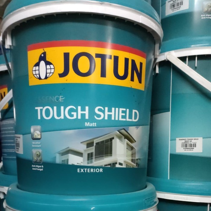 Jual CAT TEMBOK LUAR JOTUN TOUGH SHIELD WARNA TINTING UKURAN 20L PAIL | Shopee Indonesia