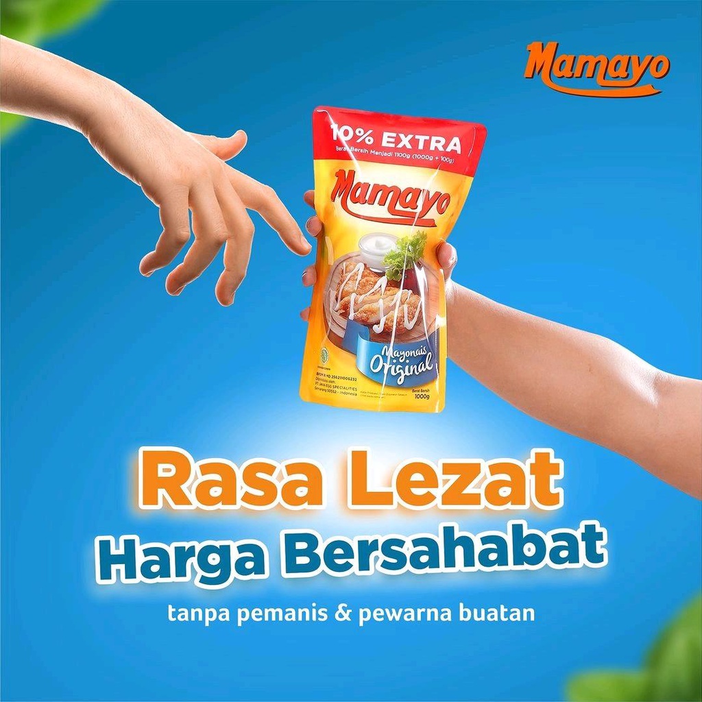 Jual Mamayo Mayonaise 1 kg Mayones Minyak Kedelai dan Kuning Telur ...