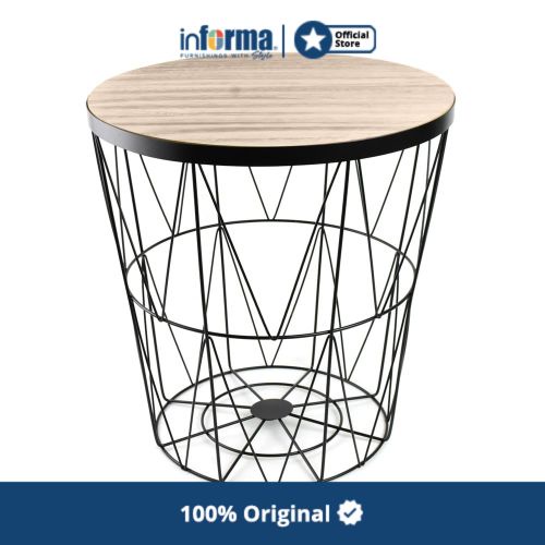 Jual Informa Topaz Meja Tamu Dengan Penyimpanan - Hitam Coffee Table ...