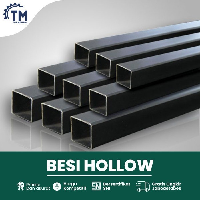 Jual Besi Hollow 40 x 40 x 2.3mm x 6M SNI Pipa Kotak Besi Holo | Shopee ...