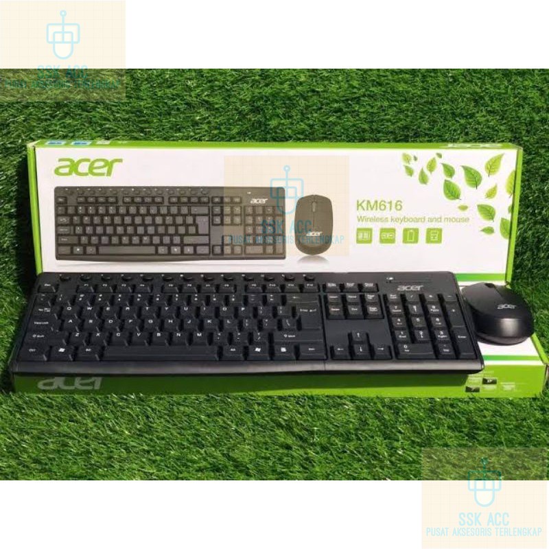 Jual Wireless Keyboard and Mouse ACER combo KM 616 Acer KM 616 keyboard ...