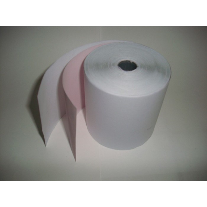 Jual KERTAS STRUK KASIR PAPER ROLL NCR 2 PLY UKURAN 75 X 60 MM | Shopee ...