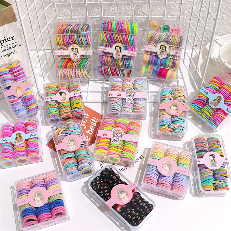 Jual ED - FREE BOX - AKSESORIS RAMBUT SET ANAK MODEL KOREAN / KUNCIRAN ...