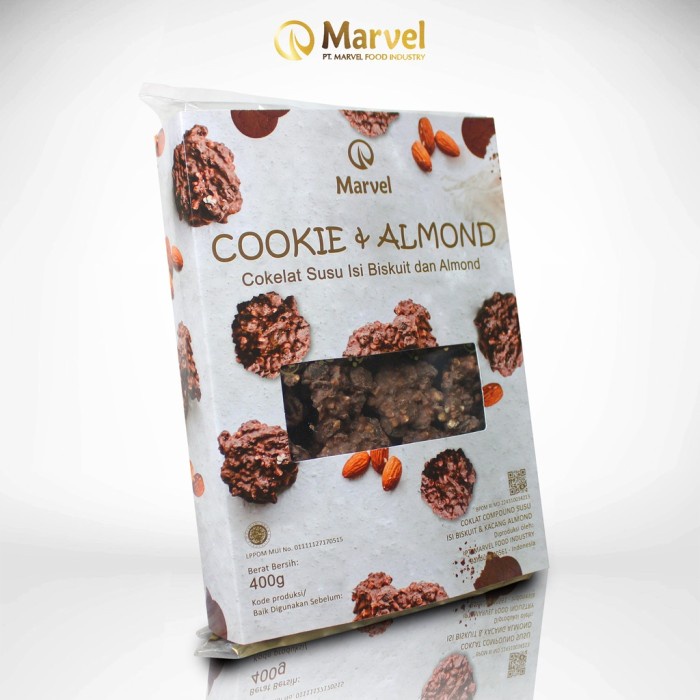 Jual Scandia Marvel Cookie & Almond [400 gr] | Shopee Indonesia