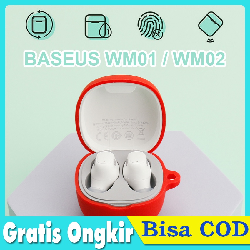 Jual Baseus WM01 WM02 Case Shockproof Anti Benturan Dengan Kait TPU ...