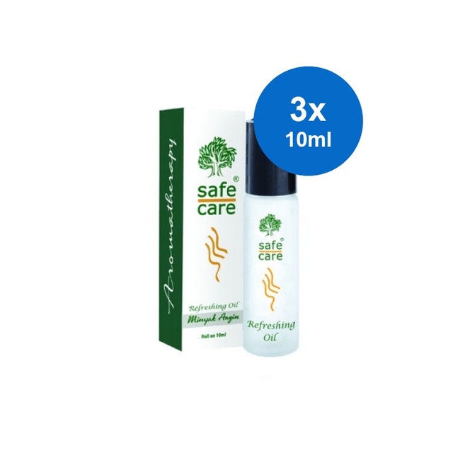 Jual Safe Care Minyak Angin Aromatherapy Refreshing Oil 10 ml x 3 ...