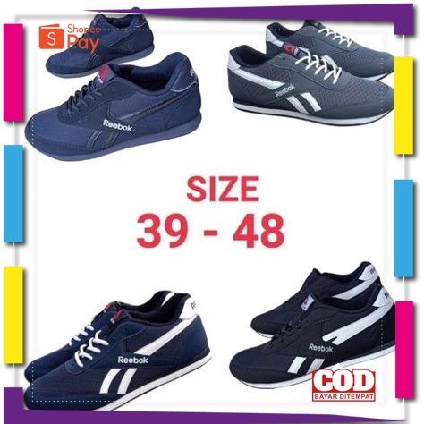 Jual UKURAN SIZE 38 39 40 41 42 43 44 45 46 // Sepatu Re*bok clasic ...