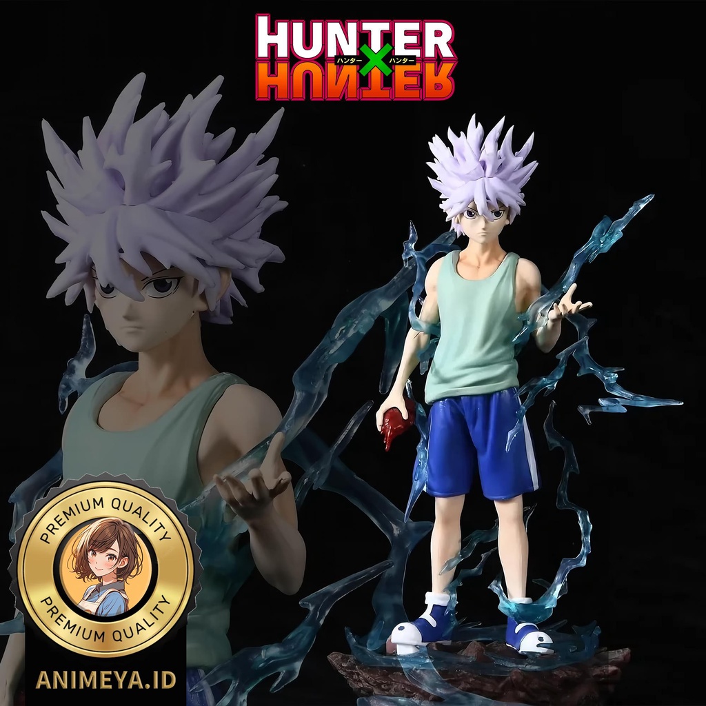 Jual ACTION FIGURE KILLUA ZOLDYCK HUNTER X HUNTER KOLEKSI PATUNG ANIME ...