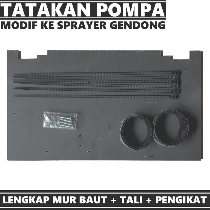 Jual Tatakan Pompa untuk modif ke sprayer elektrik - Lengkap | Shopee ...