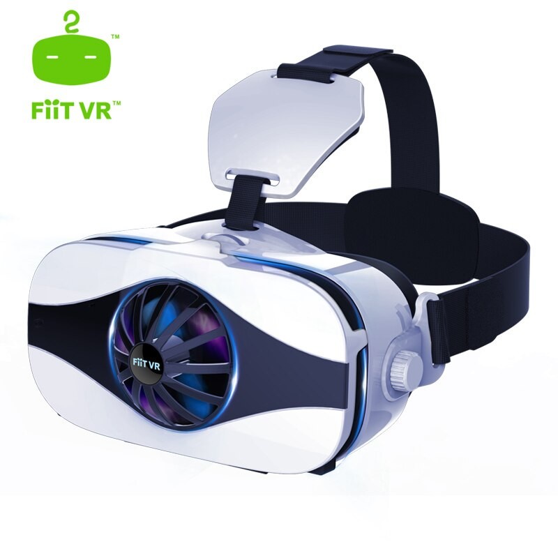 Jual FIIT VR 5F Headset With Fan Cooler VR & 3D Virtual Reality Glasses ...