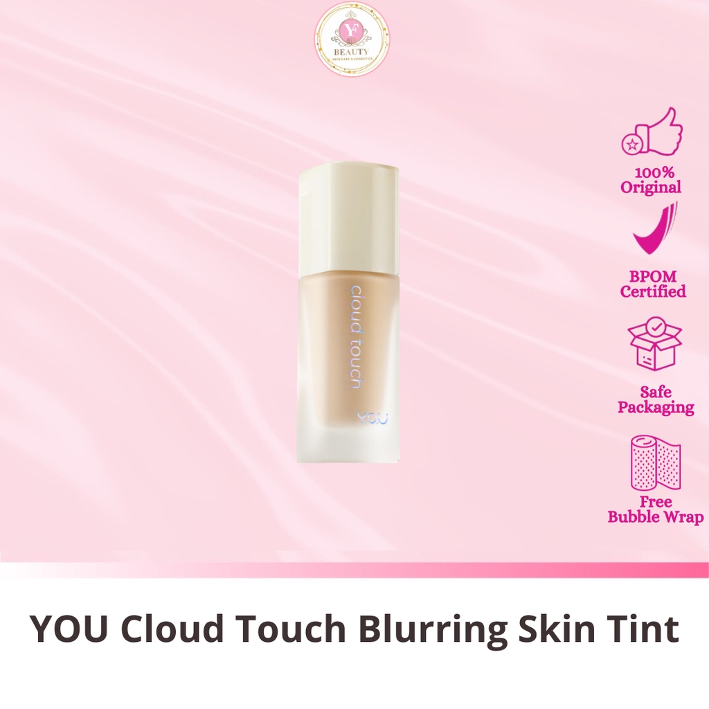 Jual YF BEAUTY [NEW] YOU Cloud Touch Blurring Skin Tint | Liquid Foundation | Natural Matte ...