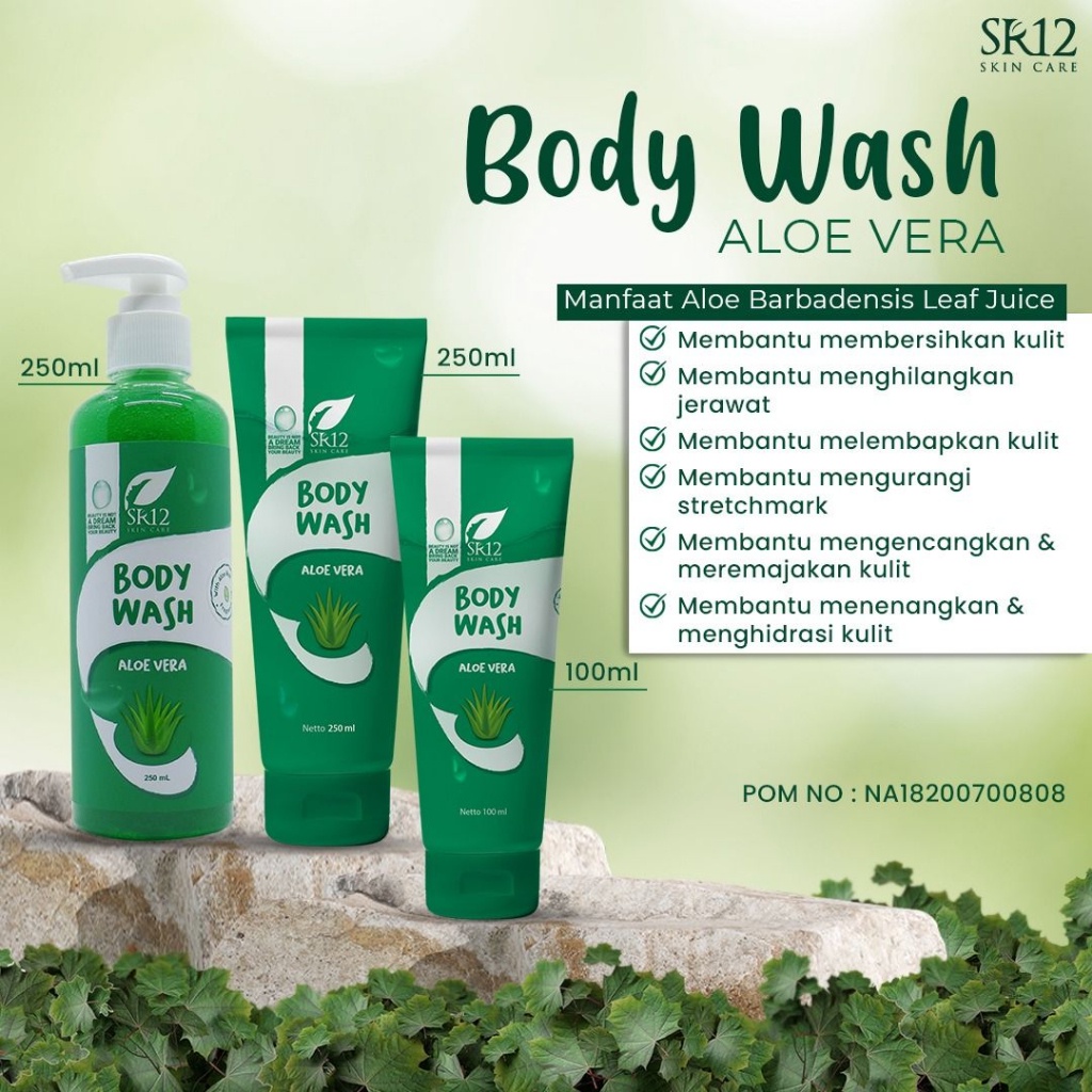 Jual Beauty by Khayra - SR12 Body Wash Aloe Vera | Sabun Mandi Aloe ...