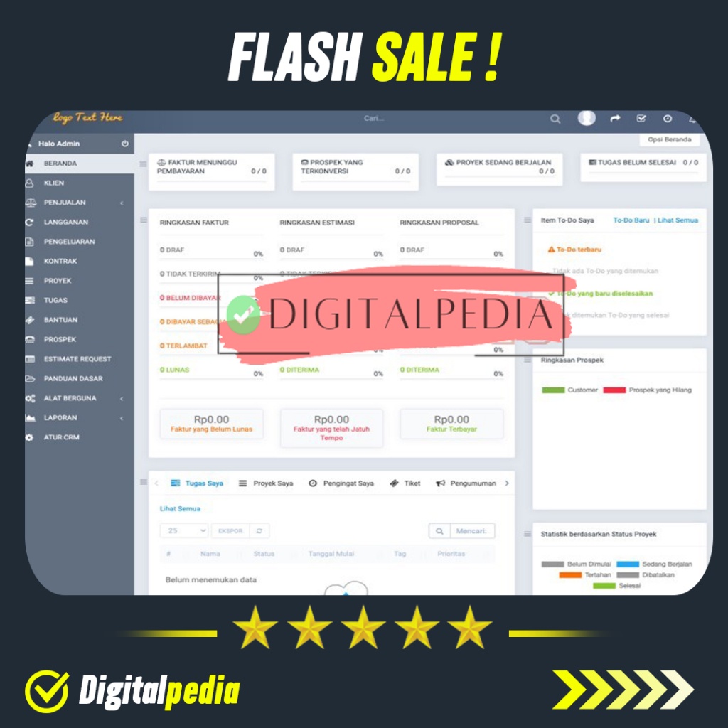 Jual Source Code Software CRM Customer Relationship Management Lengkap ...