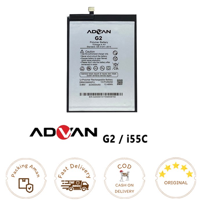 Jual Battery/ Baterai ADVAN G2 / I55C Original 99% | Shopee Indonesia