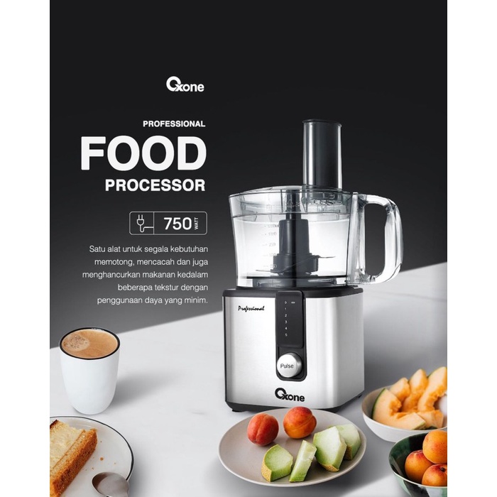 Jual OXONE OX-294 PROFESSIONAL FOOD PROCESSOR / Blender Makanan 2L ...