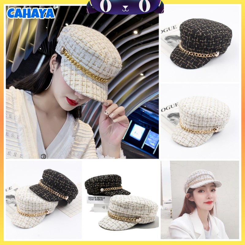 Jual Topi Baret Beret Oktagonal Bahan Wool Gaya Korea Retro untuk ...