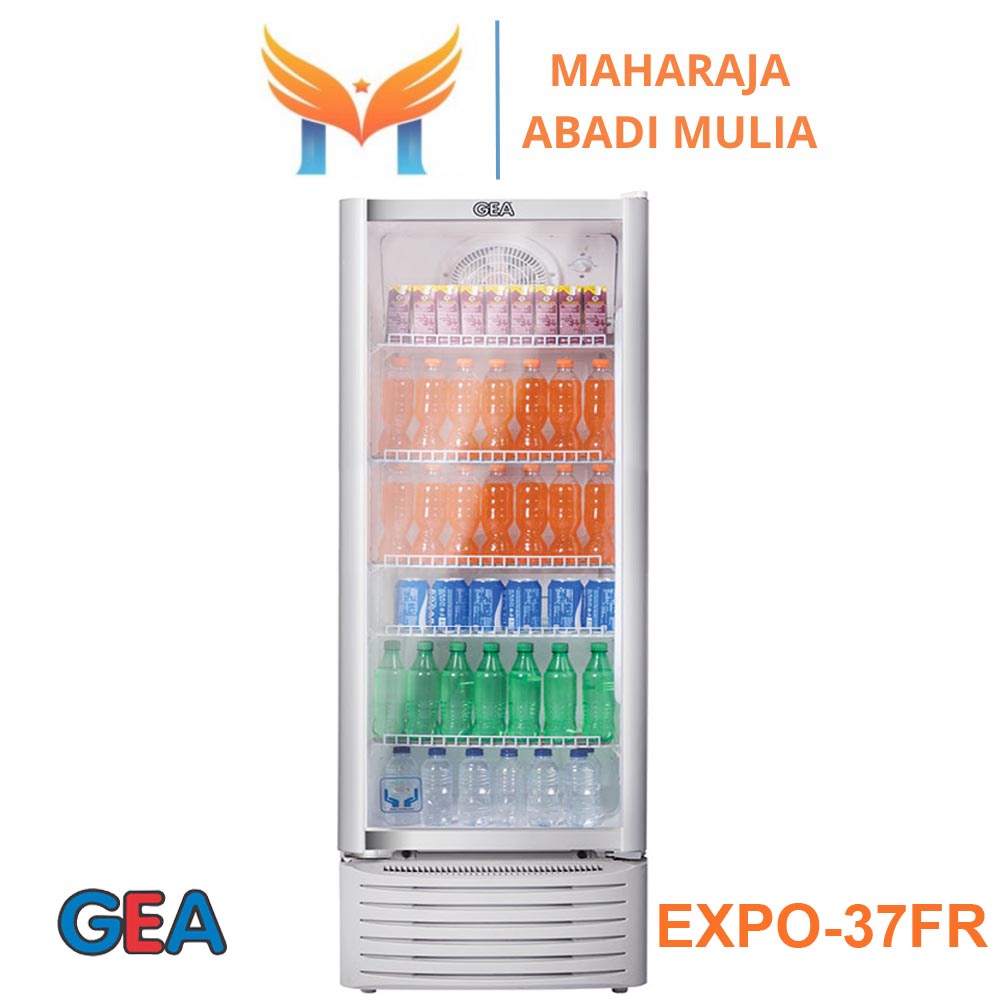 Jual Kulkas Minuman 1 Pintu Gea Expo-3Tfr Display Cooler Kapsitas 290 ...