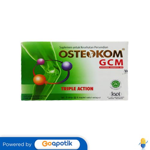 Jual Osteokom Gcm Box 60 Kaplet | Shopee Indonesia
