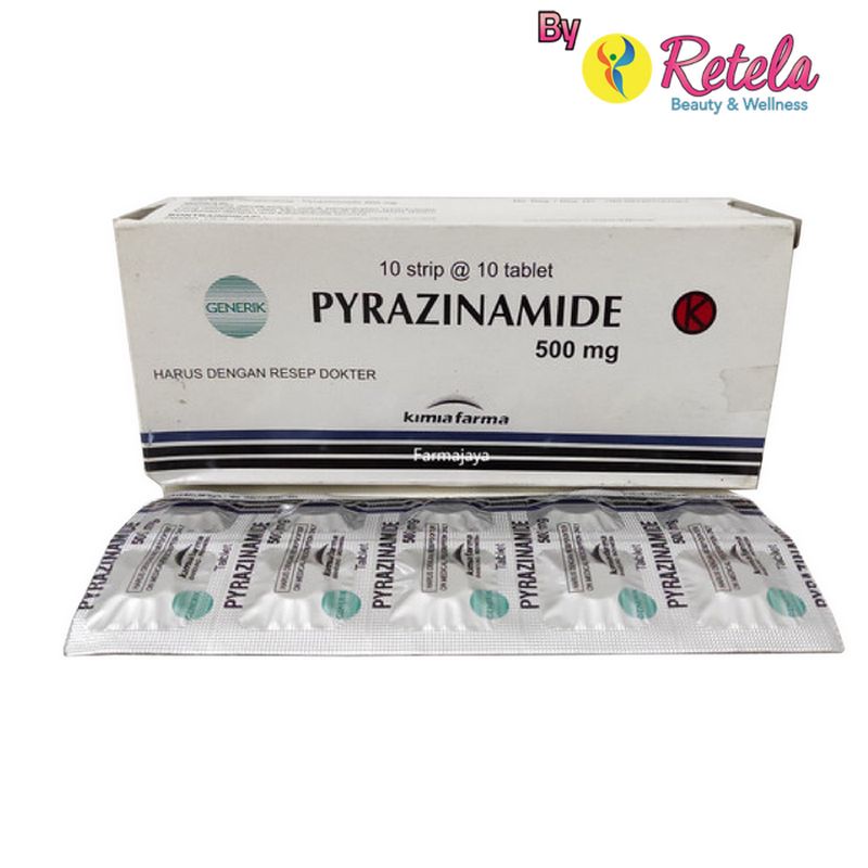 Jual PYRAZINAMIDE 500MG 1 STRIP 10 TABLET | Shopee Indonesia
