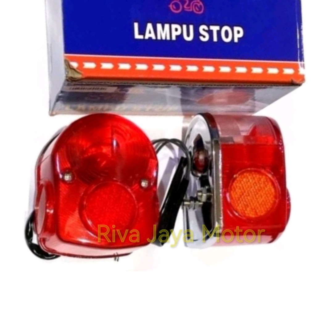 Jual Lampu Stop Lamp Belakang Mata Kucing Honda C70 C 70 St70 Xl ...