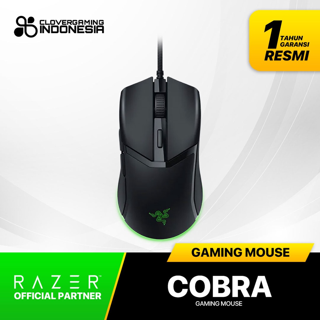 Jual Razer Cobra Lightweight Wired Gaming Mouse RGB | Shopee Indonesia