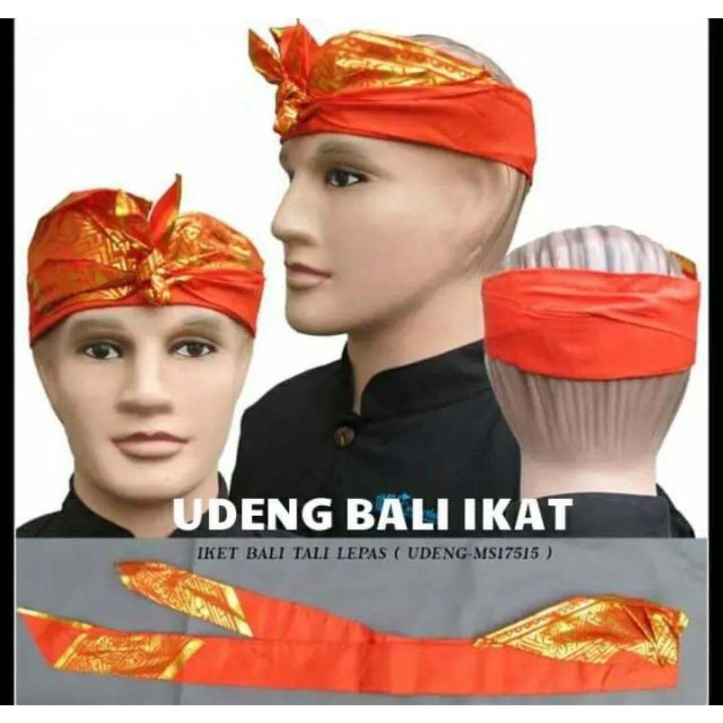 Jual Udeng Bali / Ikat Bali Murah Ikat Kepala Model Setengah Jadi ...