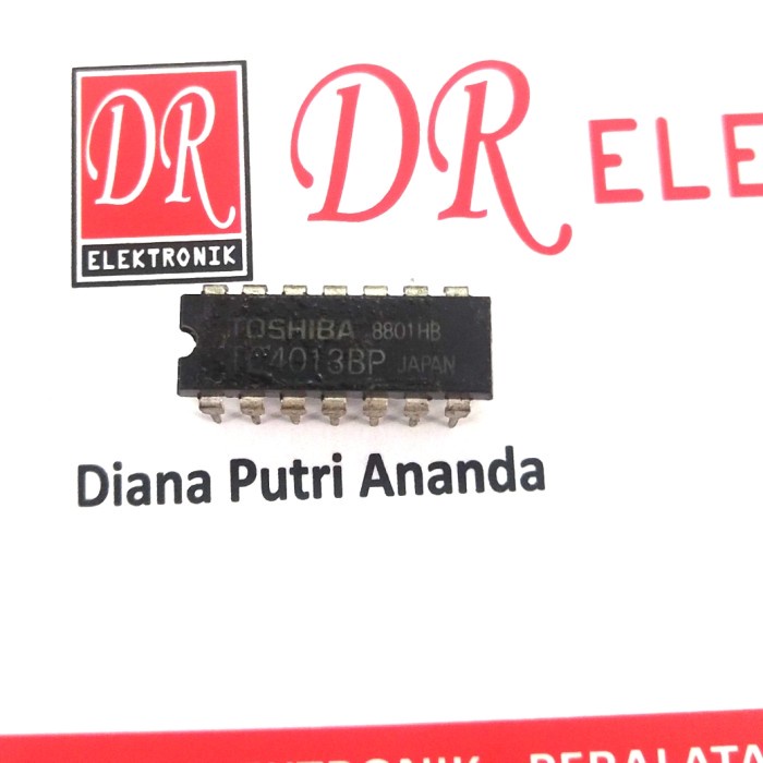 Jual IC 4013 CD4013 Integrated Circuit CMOS CD4013BE DIP LA27 | Shopee Indonesia