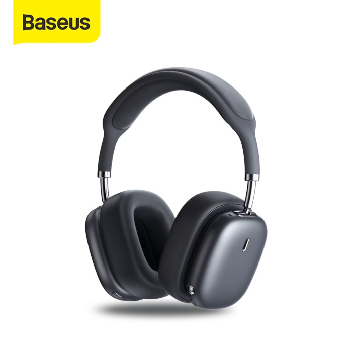 Jual BASEUS BOWIE H2 HEADPHONE ANC HEADSET BLUETOOTH WIRELESS - GREY ...