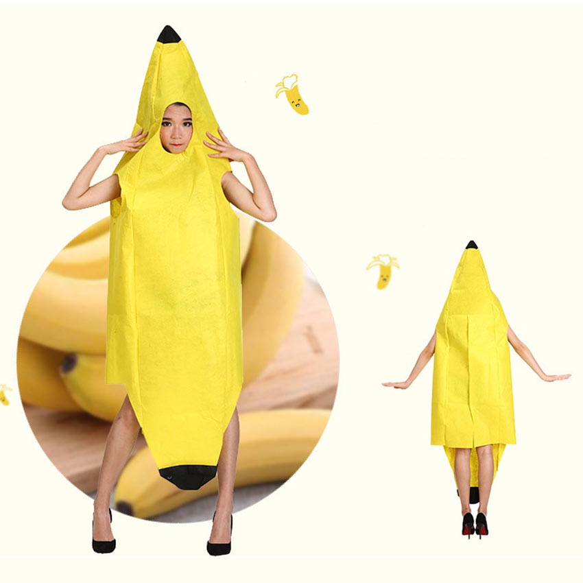 Jual Kostum Banana Cute Anak Dewasa Kostum Buah Pisang Maskot Costume ...