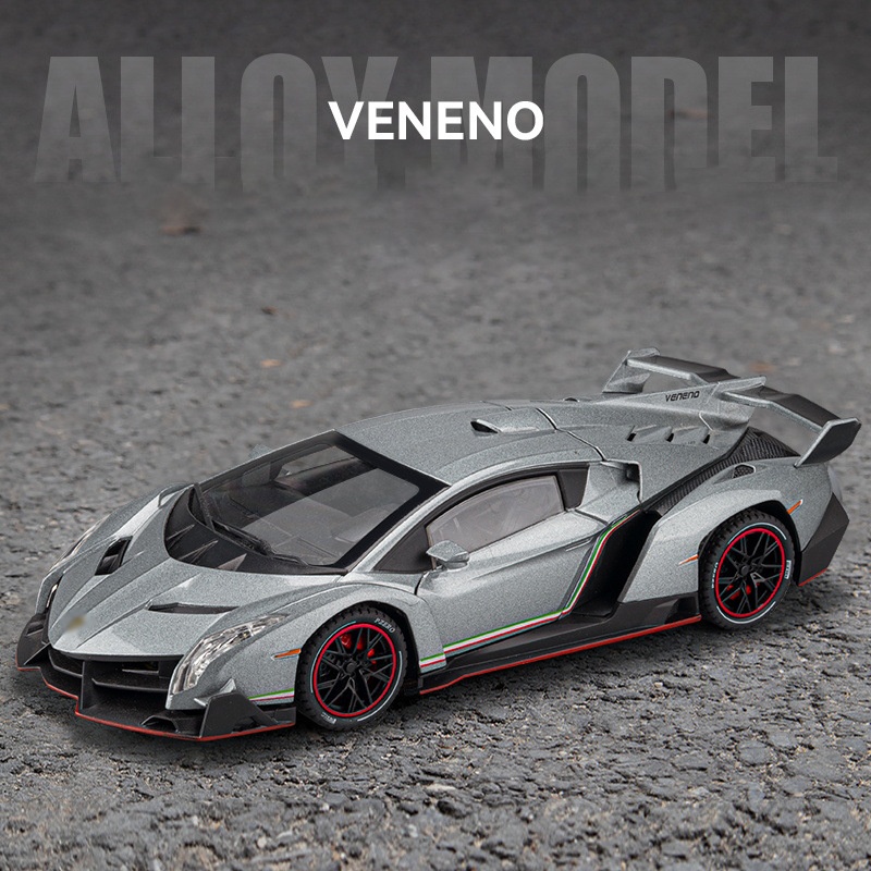 Jual Diecast Chezhi Lamborghini Veneno 1:24 koleksi mainan | Shopee ...