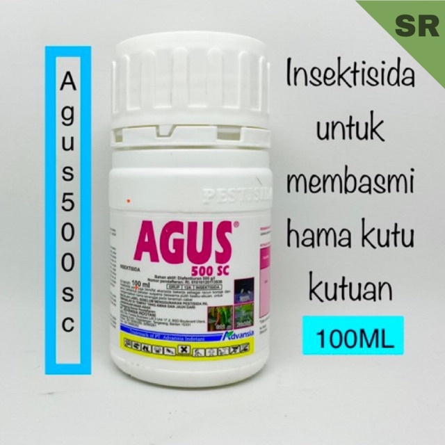Jual insektisida agus 500sc 100ml pembasmi hama kutu kutuan | Shopee ...