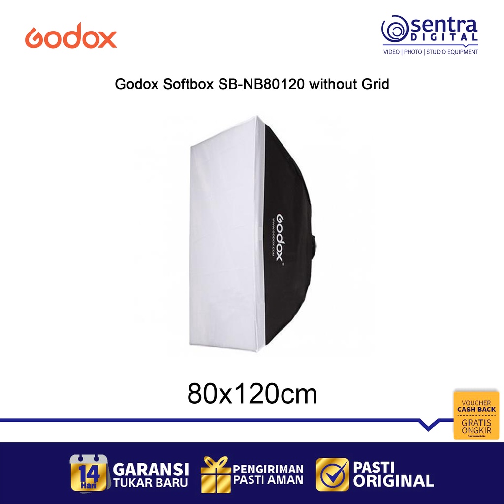 Jual Godox Softbox SB-NB80120 SBNB80120 without Grid ( 80x120cm ) | Shopee Indonesia