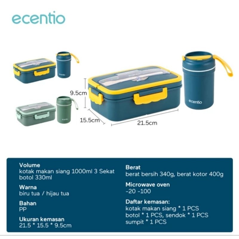 Jual Ecentio lunch box set Jerami Gandum luch Box Tempat makan anak ... Jual Ecentio lunch box set Jerami Gandum luch Box Tempat makan anak ...