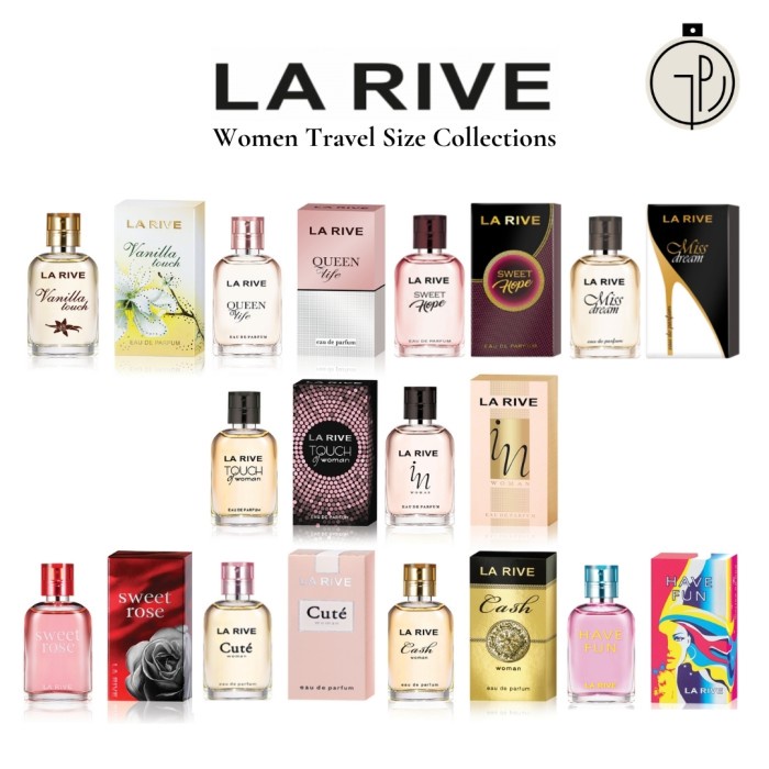 Jual La Rive Travel Size Collection for Women EDT 30 ml Product ...
