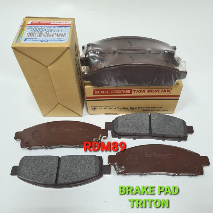 Jual BRAKE PAD DEPAN TRITON PAJERO 1SET | Shopee Indonesia