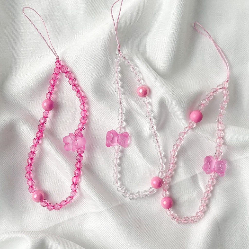 Jual Phone Straps gantungan hp korean chain pelindung Handphone Rantai ...