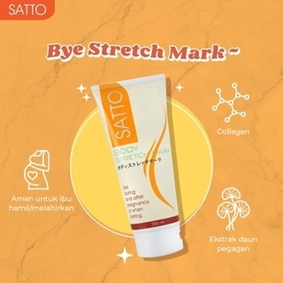 Jual SATTO BODY STRETCH MARK 200ML | Shopee Indonesia