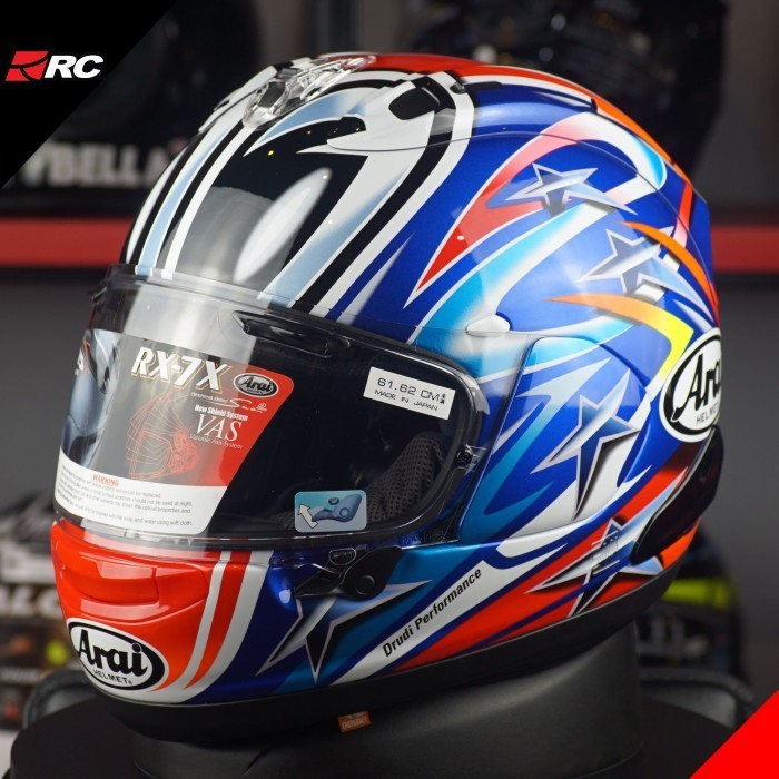 Jual Arai RX7X Nakano Red | Shopee Indonesia