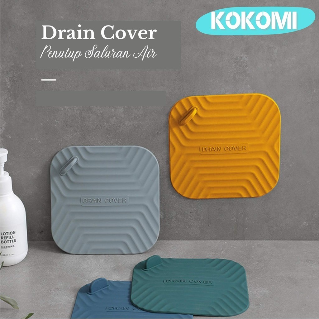 Jual KOKOMI Drain Cover Kotak Silikon Penutup Lubang Saluran Air Kamar ...